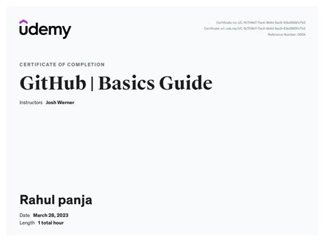 Rahul Panja On Linkedin I Have Completed Basics Of Github Course On 28