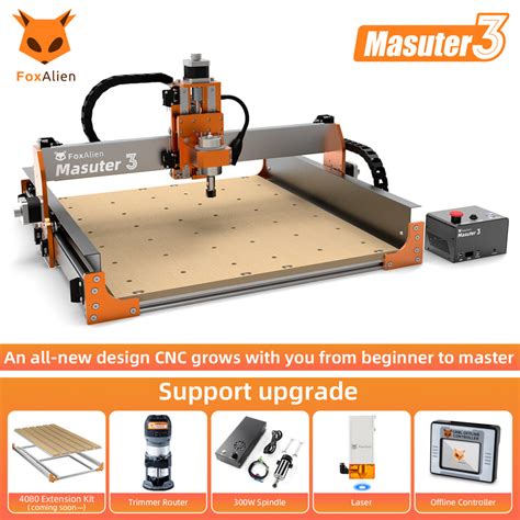 Cnc Router Masuter 3 With Hybrid Table Bundle Kit Foxalien