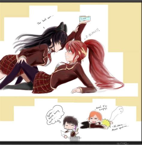 Commission Pyrrha X Blake By Trufflemunchies On Deviantart
