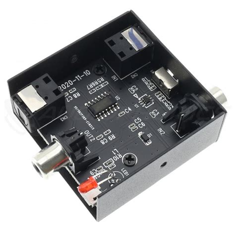 Toslinkcoaxial To Toslinkcoaxial Optical Spdif Converter Adapter