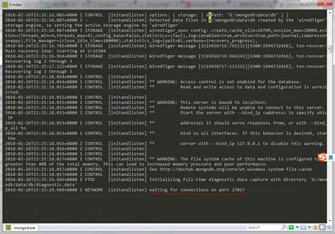 启动了mongodb，为什么本地打不开？ Segmentfault 思否
