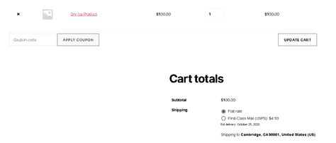 First Class Mail Not Listed As Shipping Option Elex Easypost Shipping
