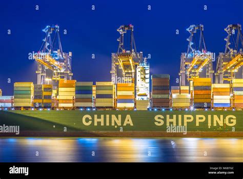 Automated Container Logistics Hi Res Stock Photography And Images Alamy