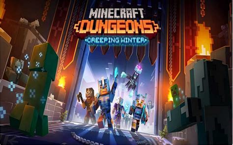 Minecraft Dungeons El Dlc Creeping Winter Llega En Septiembre