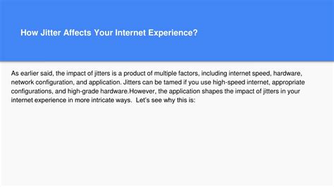 Ppt Network Jitter Test Powerpoint Presentation Free Download Id