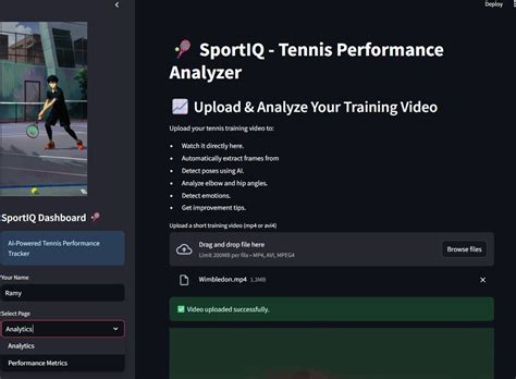 Ai Computervision Emotionai Nlp Sportstech Tennisai Poseestimation Mediapipe Opencv