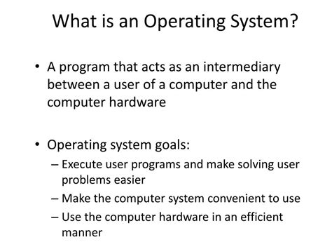 Ppt Operating System Objectives And Functions Powerpoint Presentation Id 4010259