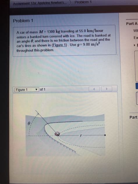 Solved Assignment 12a Applying Newtons Problem 1 Problem1