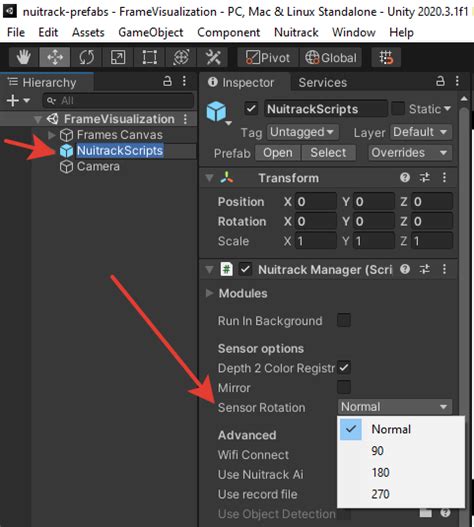 Skeleton Tracking With Portrait Oriented Camera Nuitrack Sdk Nuitrack