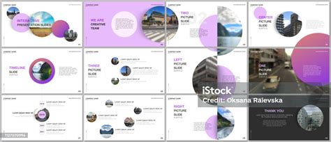 최소한의 프레 젠 테이 션 디자인 흰색 바탕에 분홍색 화려한 원 요소와 포트폴리오 벡터 템플릿 프레 젠 테이 션 슬라이드 전단지 전단지 브로셔 표지 보고서에 대 한 다목적