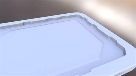 Plastic Container 3d Model By Grishmanovskij Anton