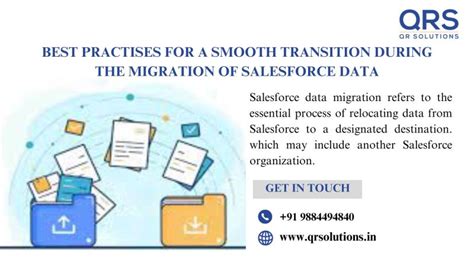 Salesforce Data Migration Best Practices Qrs India Posted On The