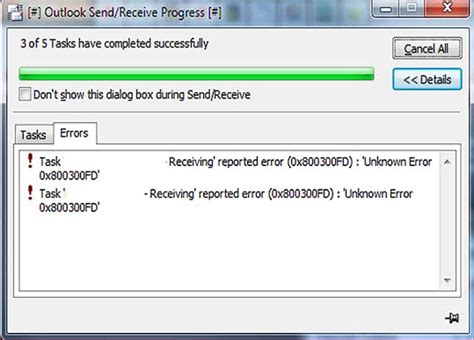 How To Resolve Outlook Error X Fd