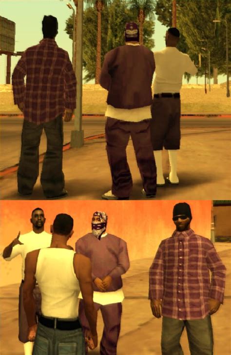 Gta San Andreas Accurate Beta Gang Skins Mod
