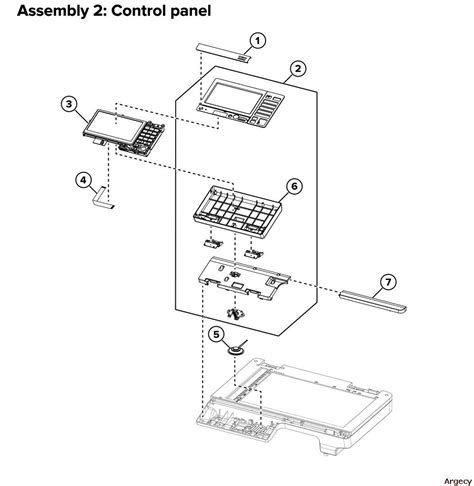 Sharp Mx B467f Printer Parts Argecy