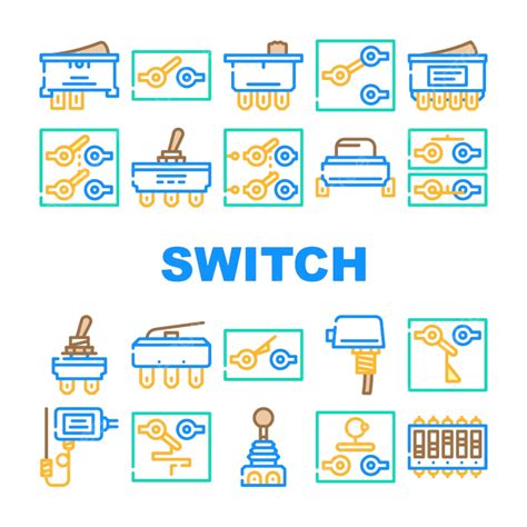 Electric Switch Vector Hd Png Images Switch Electricity Accessory