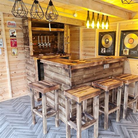 Abc Package Deal Standard Bar Back Bar And 4 Stools Etsy Uk