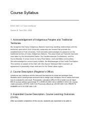 EECS 3461 FA2022 CourseSyllabus V1 3 Pdf Course Syllabus EECS 3461 3 0 User Interfaces