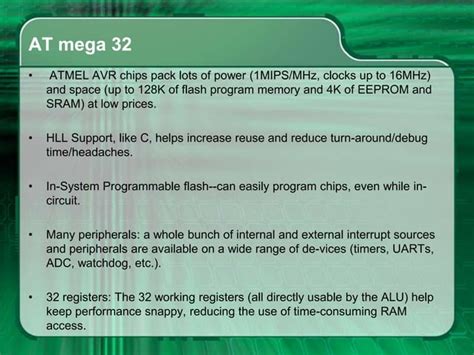 Atmega32 Ppsx Computing Technology And Computing