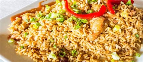 Arroz Chaufa Traditional Rice Dish From Peru