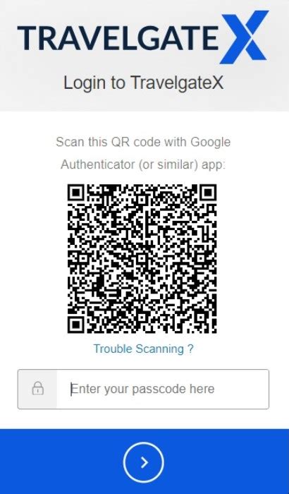 Two Factor Authentication 2fa Travelgate Docs