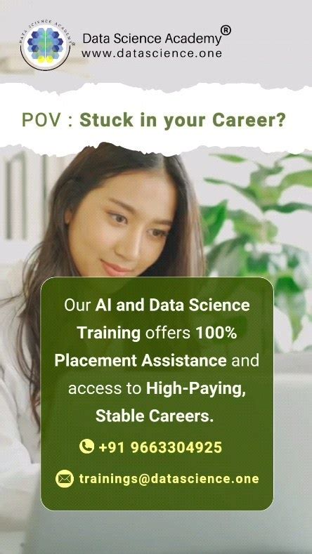 Data Science Academy India Ready To Transform Your Career Our New Ai And Data Science Training