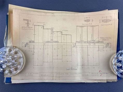 Group Of Graded Blueprintsdrafting Class Work Matthew Bullock