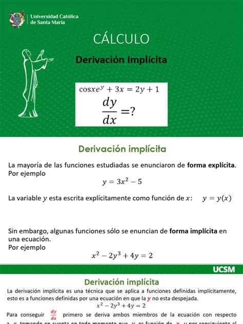 F2 3 Derivación Implícita Pdf Ecuaciones Derivado