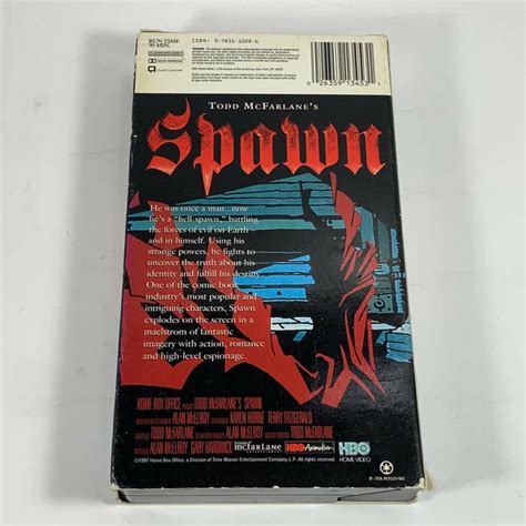 Spawn Vhs Hbo Special Edition Todd Mcfarlane 1997 Rated Version