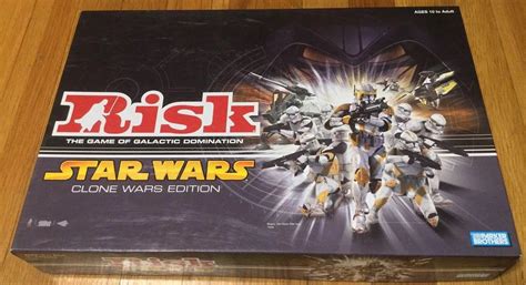 Risk Star Wars Board Game Clone Wars Special Edition Parker Brothers