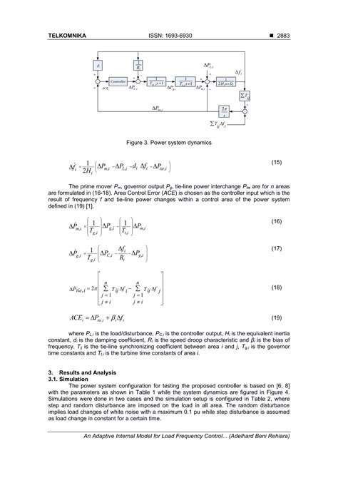 An Adaptive Internal Model For Load Frequency Control Using Extreme Learning Machine Pdf