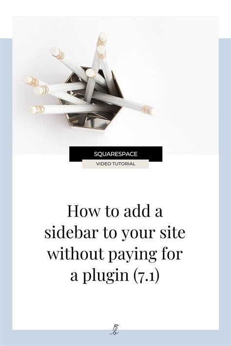 How To Add A Sidebar To Your Site Without Paying For A Plugin Paige Brunton