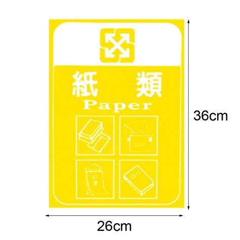 分類貼紙 紙類 另有其他款式貼紙 垃圾桶 分類回收 腳踏垃圾桶 公共設備設施 環保分類 資源回收桶 環保回收箱 分類回收 蝦皮購物