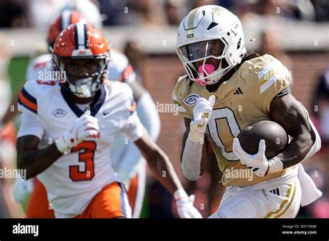 Georgia Tech Running Back Malachi Hosley 0 Runs Against Syracuse