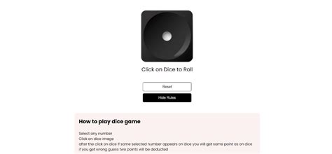 github 15alok2001 dice game using react js