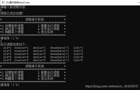 操作系统实验一：进程管理（含成功运行c语言源代码）进程管理实验 Csdn博客
