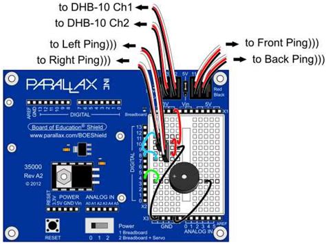 Boe Arduino Shield Pinout Guide