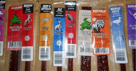 Dark Thoughts Buffalo Bobs Wild Game Jerky Sampler T Pack Of 10