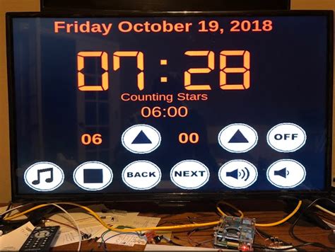 Raspberry Pi Alarm Clock Radio CrackedConsole
