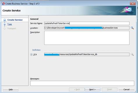 Soalicious 12c OSB Create Business Service Using DB Package And