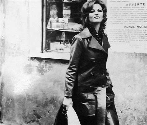 Leather Coat Daydreams Claudia Cardinale 1968