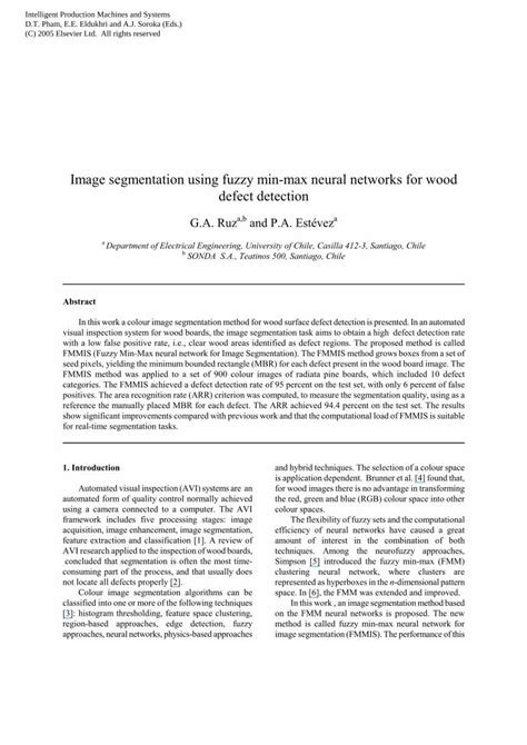 pdf image segmentation using fuzzy min max neural networks for wood