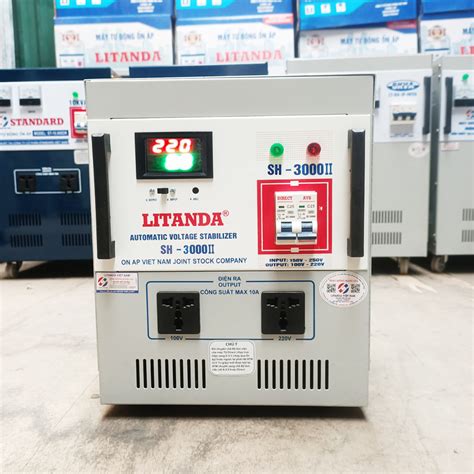 Ổn Áp Lioa 3 Kva 3 Pha Sh3 3k Chính Hãng Chiết Khấu Cao Giá Tại Kho