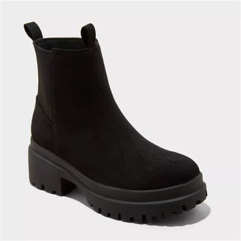Universal Thread Shoes Universal Thread Womens Tibby Lug Black
