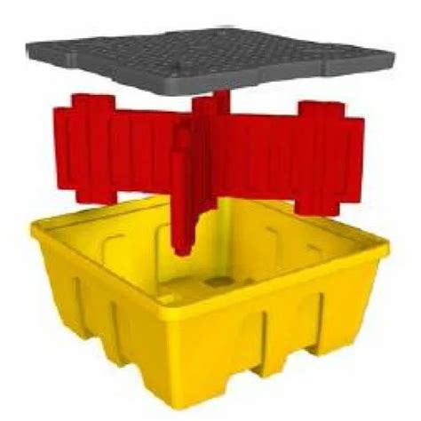 Single Ibc Containment Bund Yellow Single Ibc Containment Bund Yellow