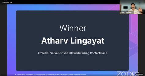 Atharv Lingayat On Linkedin Techsurf2024 Contentstack 17 Comments