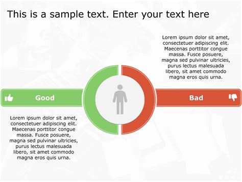 Good Bad PowerPoint Template 69 Good Bad Templates SlideUpLift