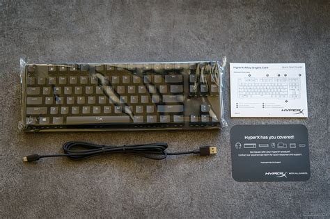 HyperX Alloy Origins Core 80%鋁合金機械鍵盤 (Aqua青綠軸) | MyLifeForEver