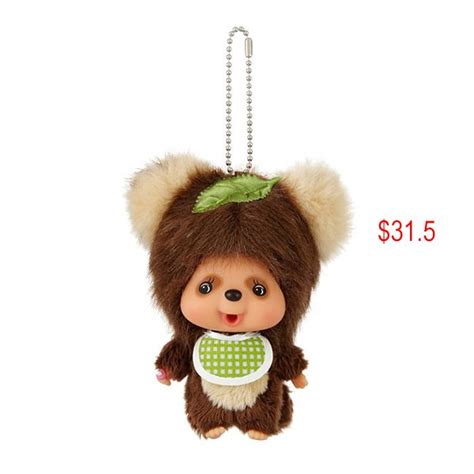 Monchichi Panda Tanutanu Keychain Seimon Cho