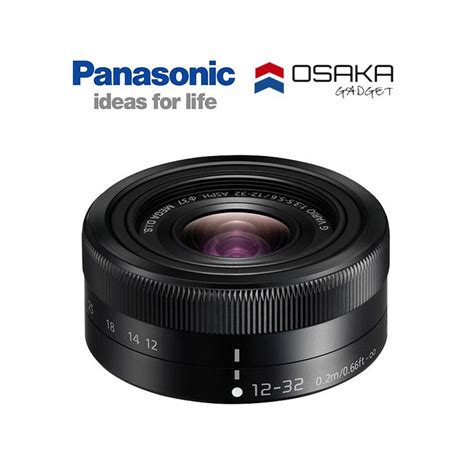 Panasonic Lumix G Vario 12 32mm F35 56 Asph Lens Shopee Malaysia